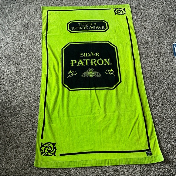 patron | Bath | Patrn Greenblack Huge 4x70 Beach Towel | Poshmark